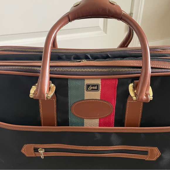 Lark | Bags | Lark Expandable Canvasleather Toteweekender Bag | Poshmark